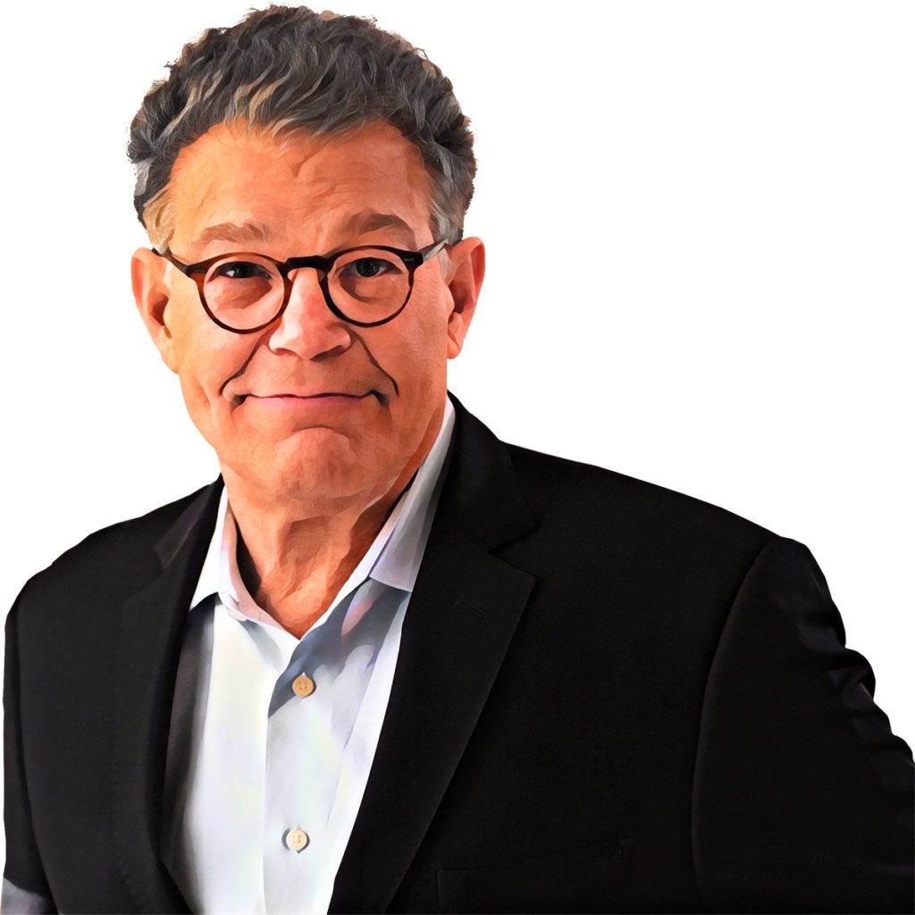 Honoring comedian Al Franken